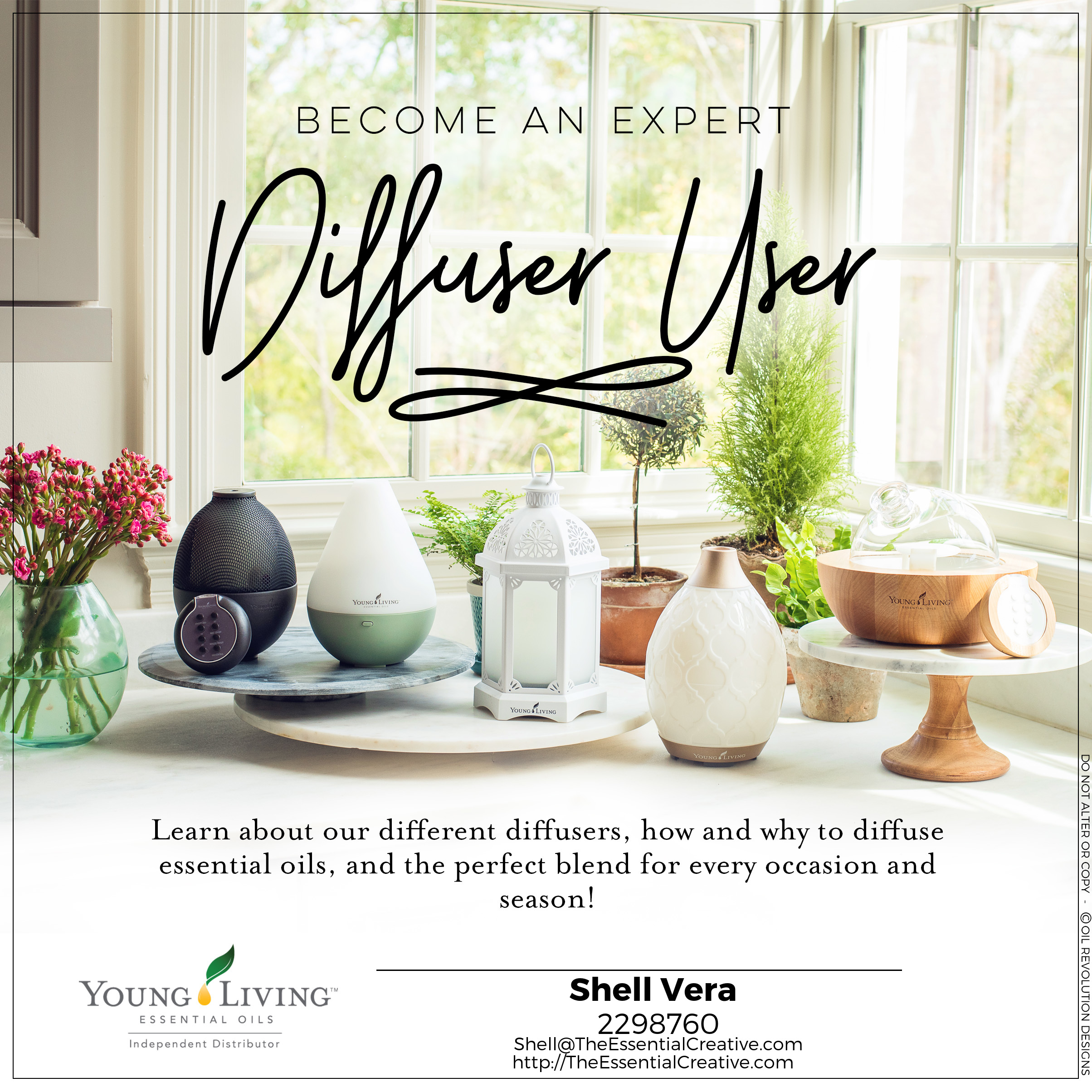 Young Living Diffusers & Essential Oil Recipes – The Essential Creative